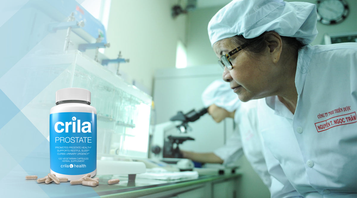 30 Years of Crila Research | FREE US SHIP | CrilaForProstate.Com